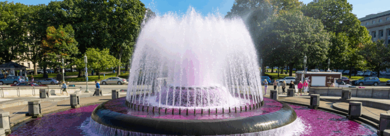 Turn the State Capitol Fountain PINK! - PA Breast Cancer Coalition
